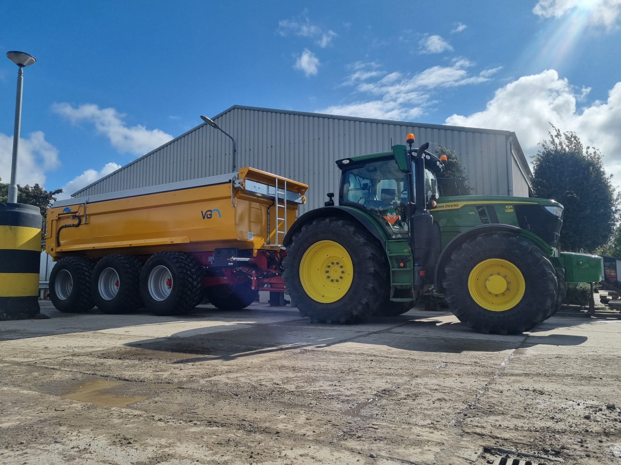 VGM drieassige dumper - Melse Maljaars